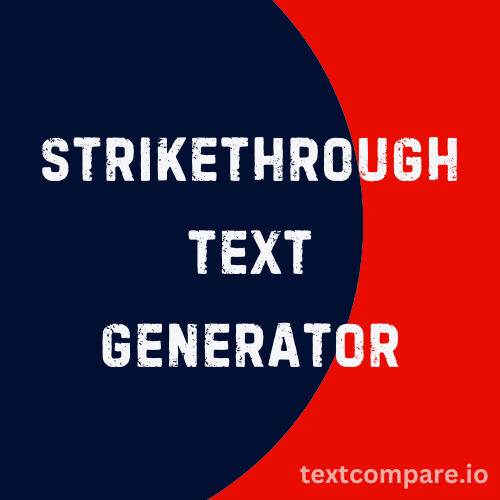 Strikethrough Text Generator Strikethrough Text Generator
